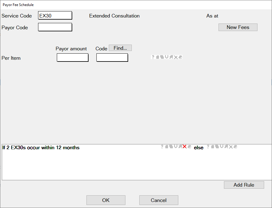Configuring payor rules – EXACT Help Centre