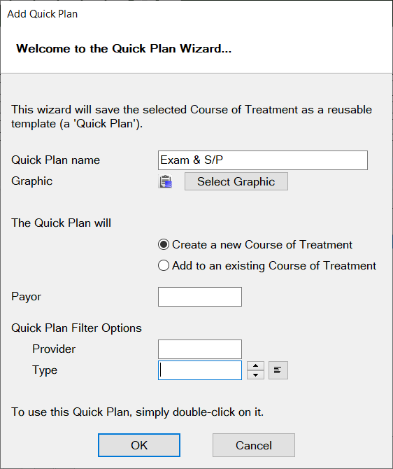 Quick Plans – EXACT Help Centre