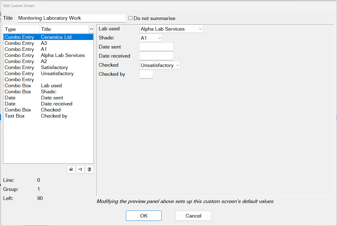 EXACT Custom Screen Archive – EXACT Help Centre