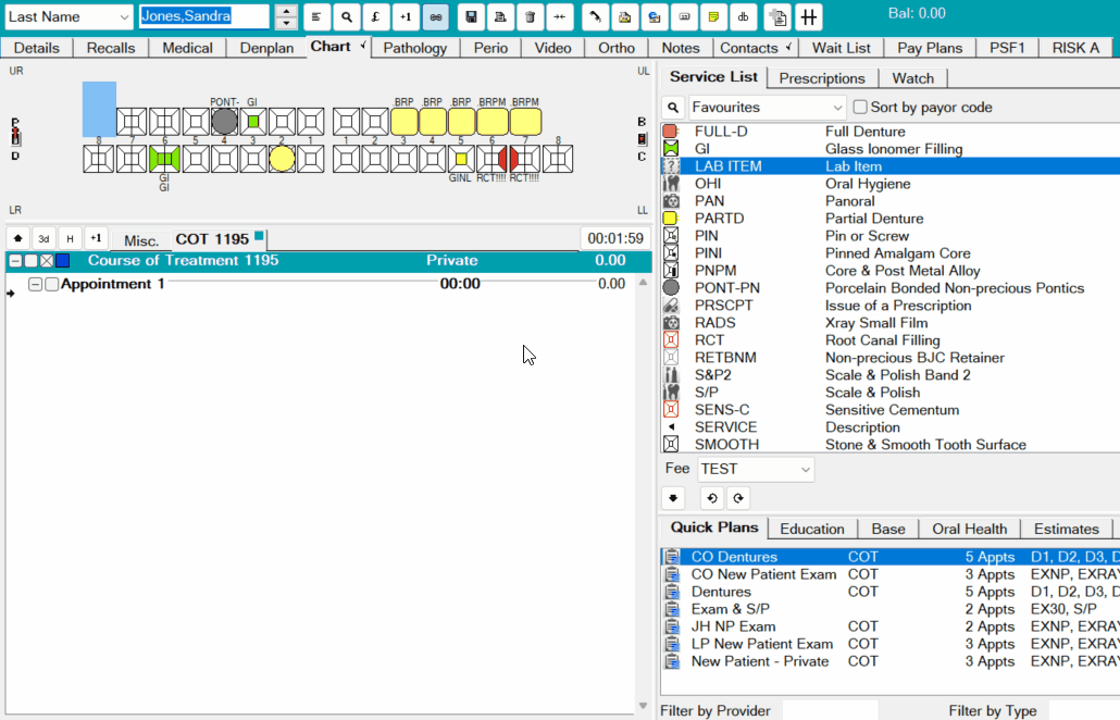 Charting Laboratory Items – EXACT Help Centre