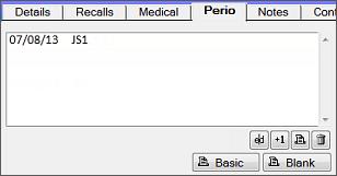 Single screen perio charting – EXACT Help Centre