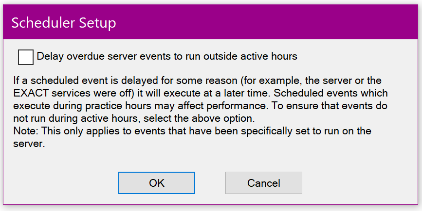 EXACT Release Notes (V13.0-V13.10) – EXACT Help Centre