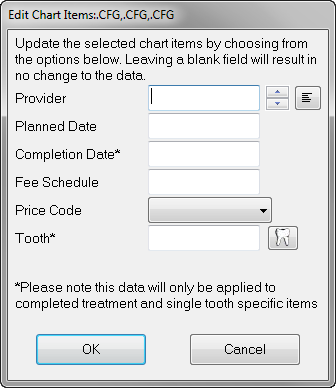 Charting Treatment – EXACT Help Centre
