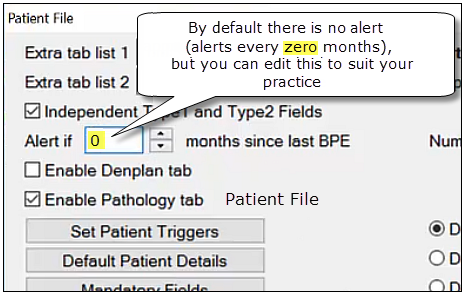 Recording a BPE – EXACT Help Centre