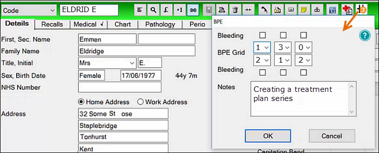 Recording a BPE – EXACT Help Centre