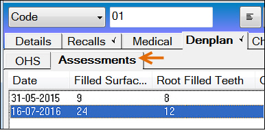 Performing a Denplan Assessment – EXACT Help Centre