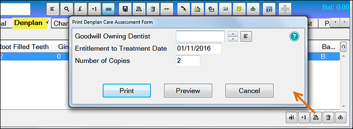 Performing a Denplan Assessment – EXACT Help Centre