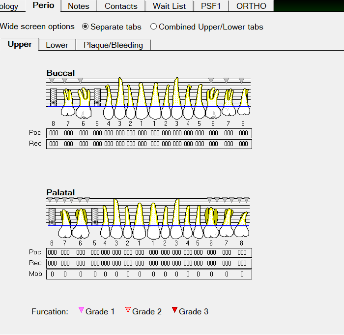 Original Perio Charting EXACT Help Centre