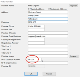 Configuring NHS Northern Ireland Transmissions – EXACT Help Centre